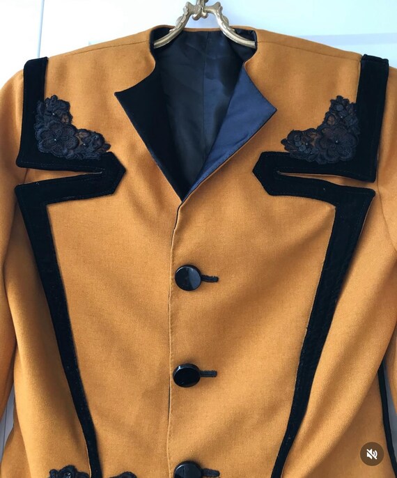 Rare vintage jacket ginger color custom made - Gem