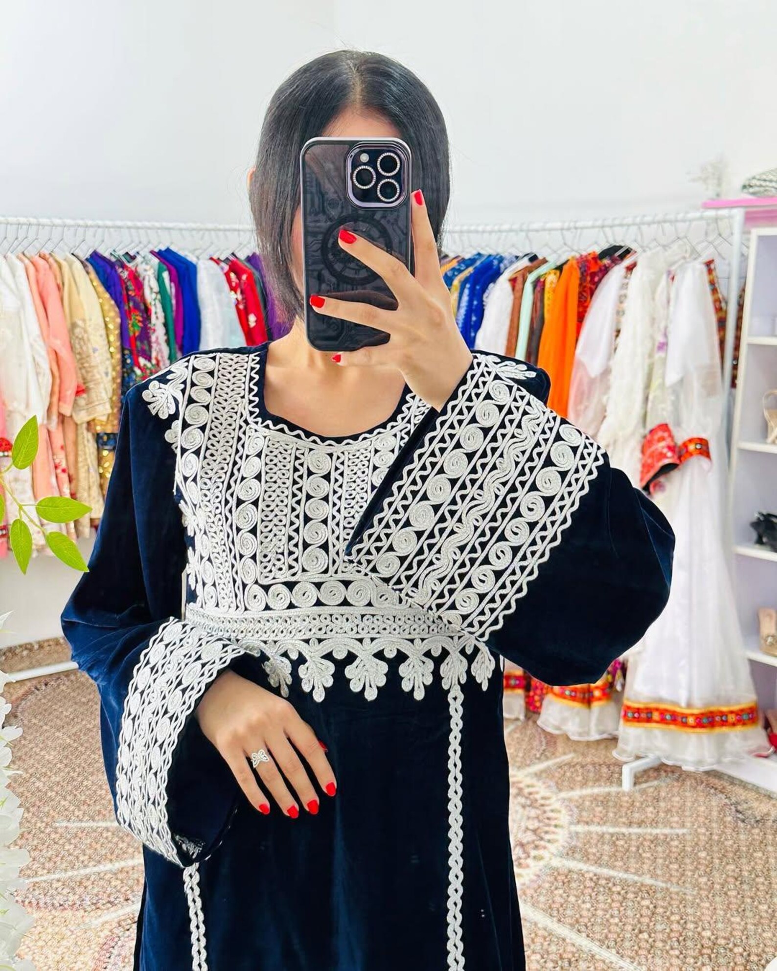 Afghan Dress Charma Embroidery Shalwar Kamez Afghan Fashion Afghan ...