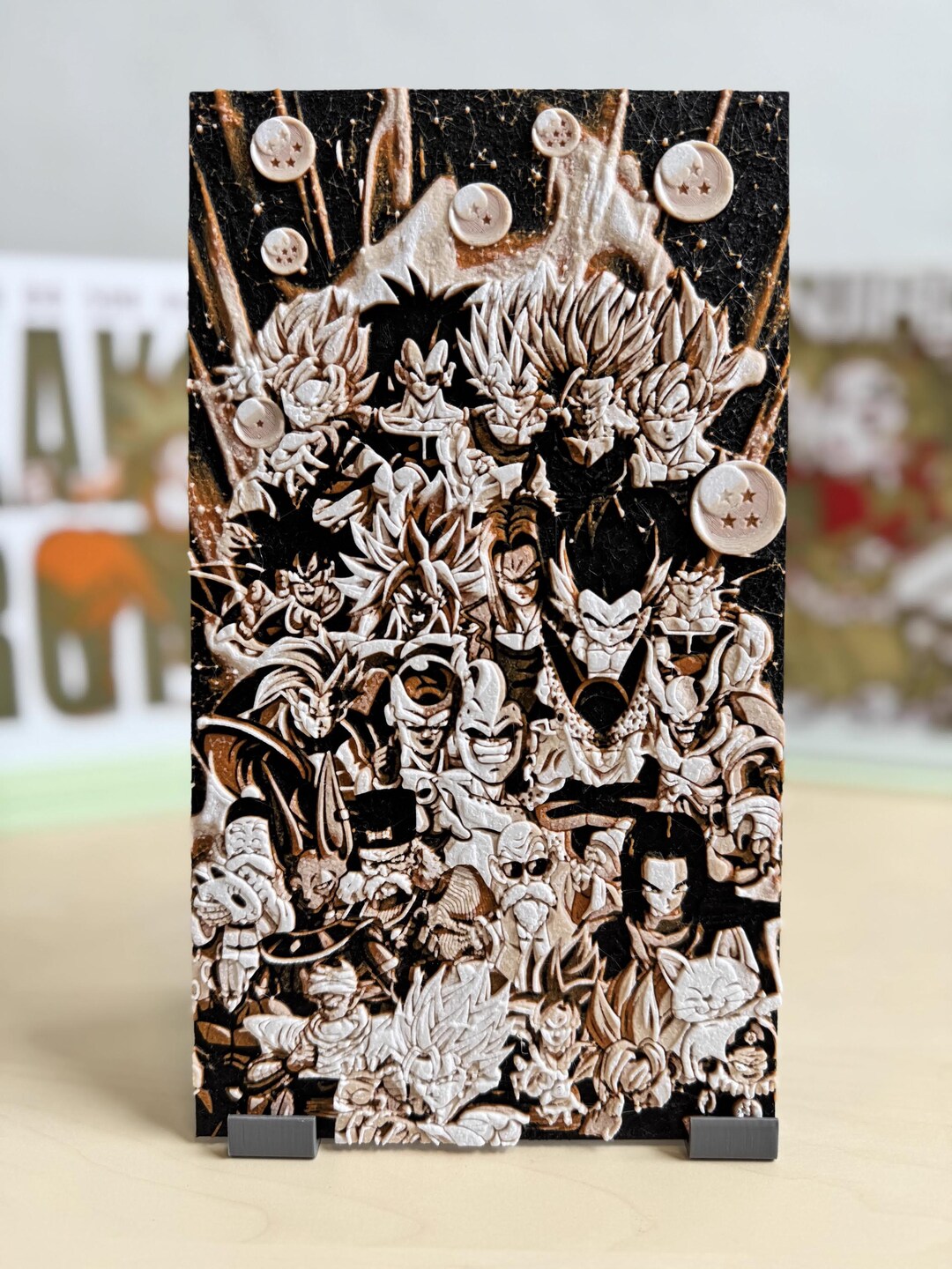 Dragon Ball Goku Anime 3D Fridge Magnet | Anime Room Decor – Manga ...