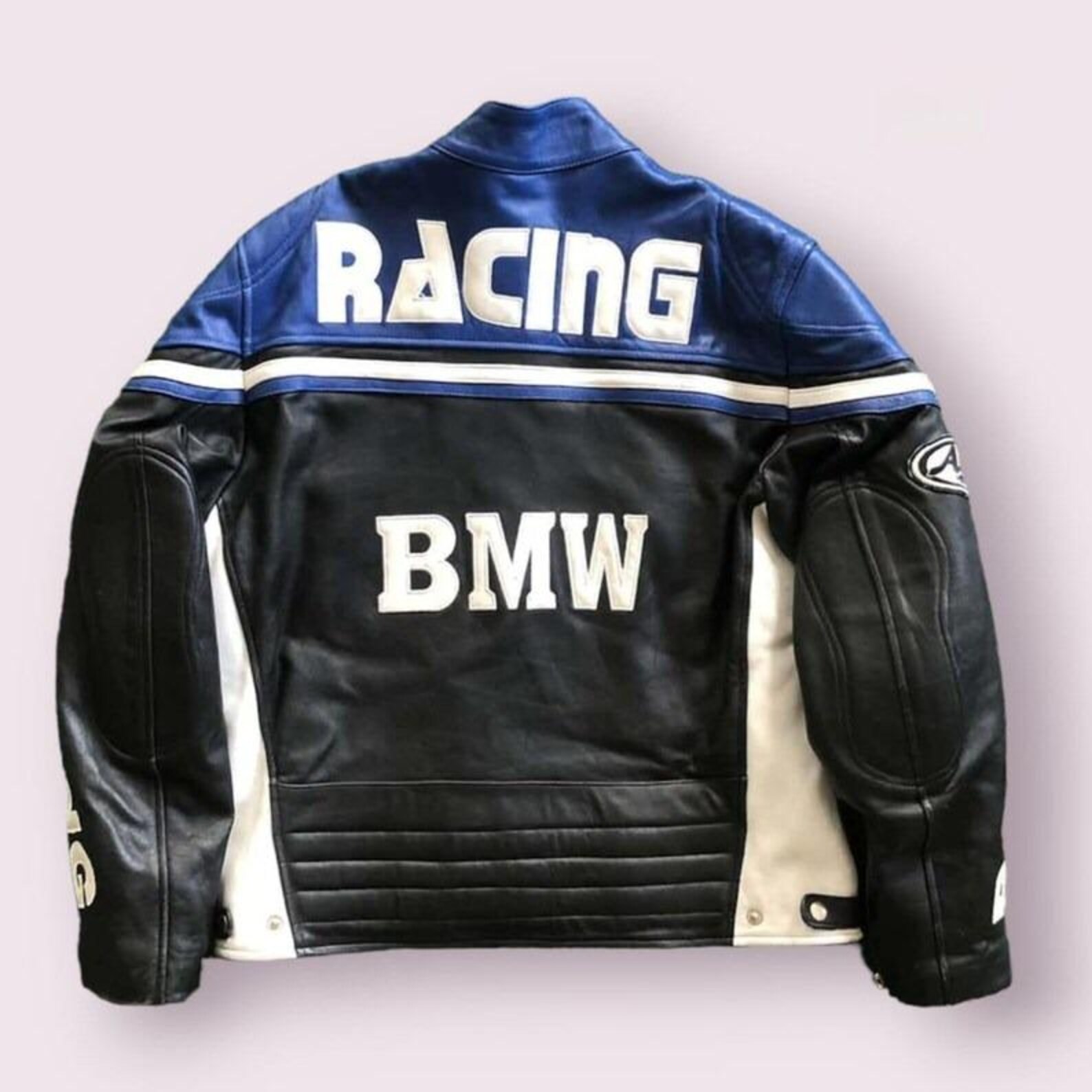 BMW Motorcycle Racing Leather Jacket: Biker Style - Etsy