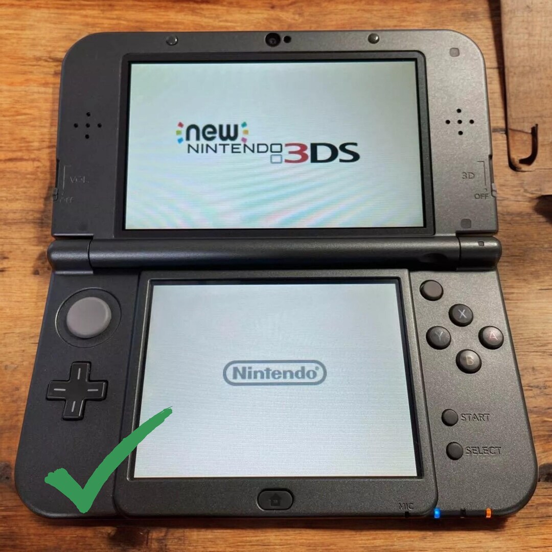 Nintendo 3DS XL IPS Screen, 256GB Memory Card, Charger & Stylus, Ready ...
