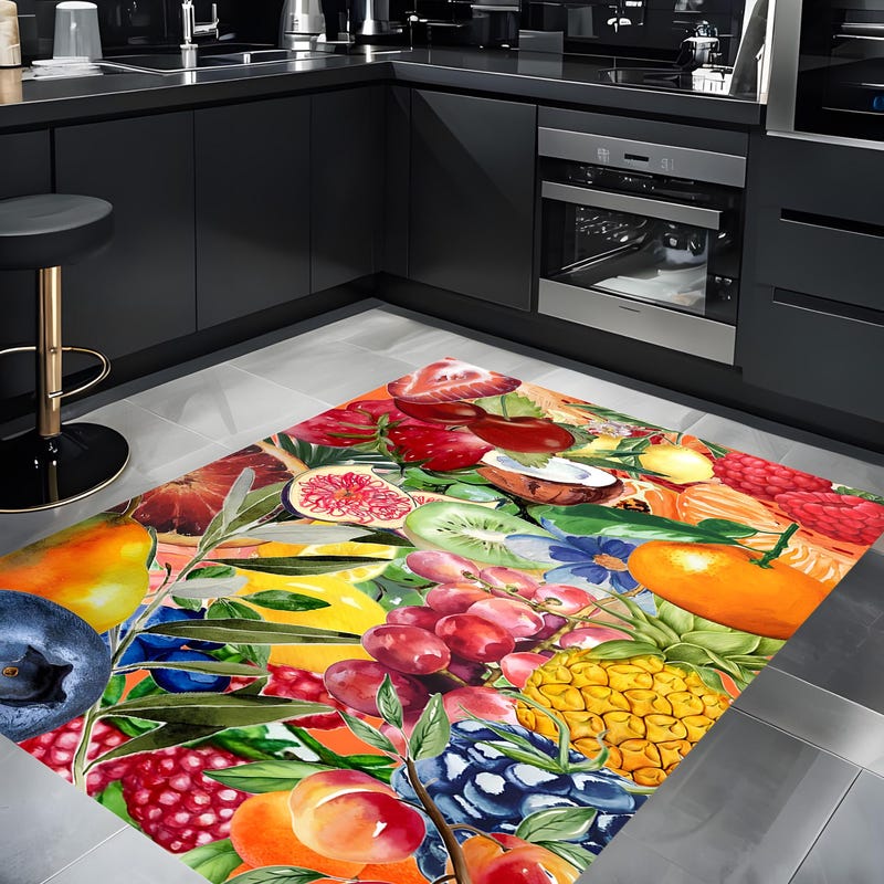 Fruit Rug - Etsy