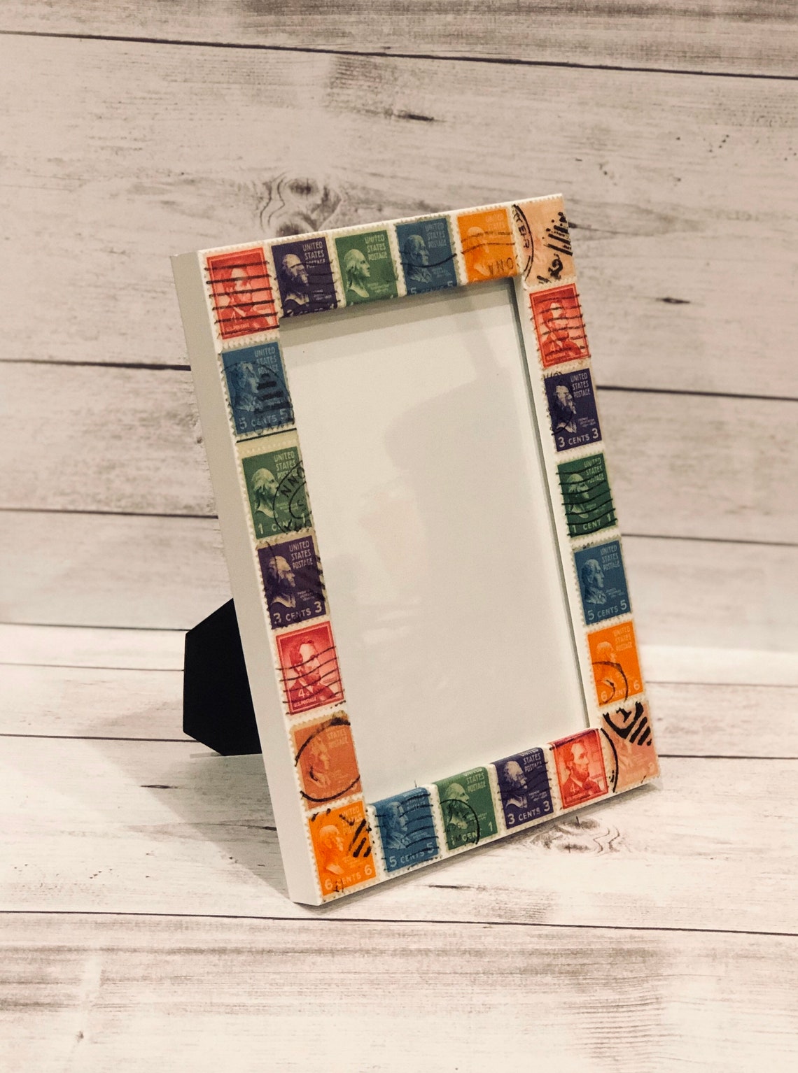 U.S. Presidents Postage Stamp Frame holds 4 X 6 Photo - Etsy