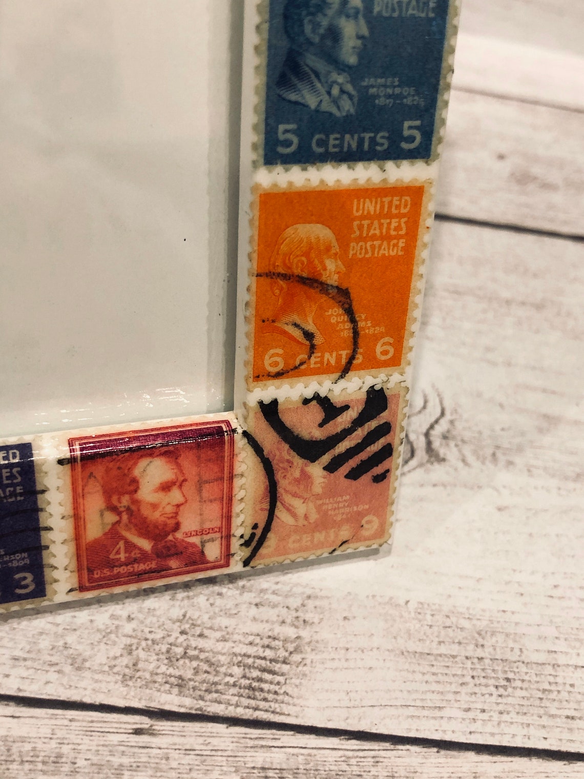 U.S. Presidents Postage Stamp Frame (holds 4 X 6 Photo) - Etsy