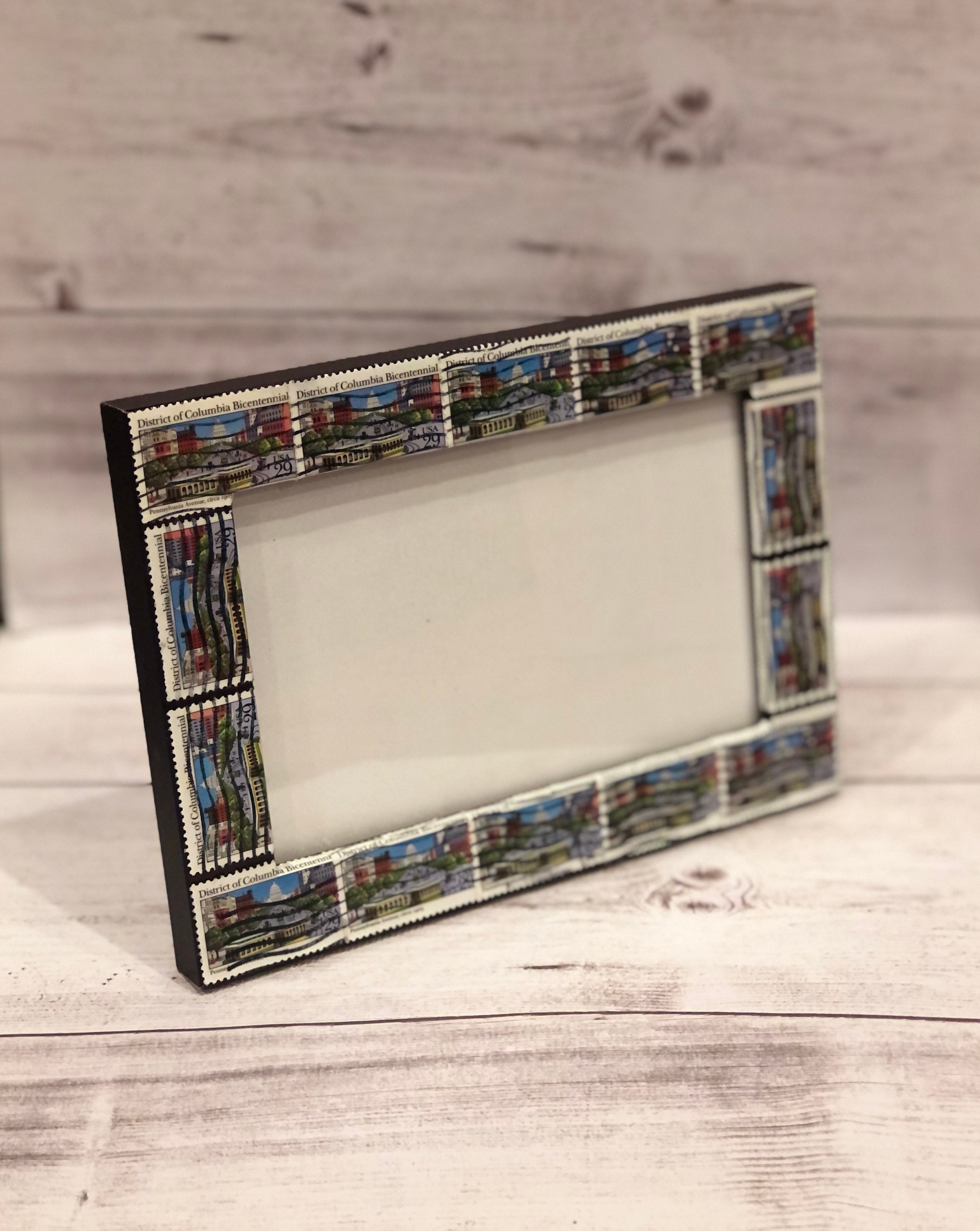 Washington D.C. Postage Stamp Frame (holds 4x6 Photo) - Etsy