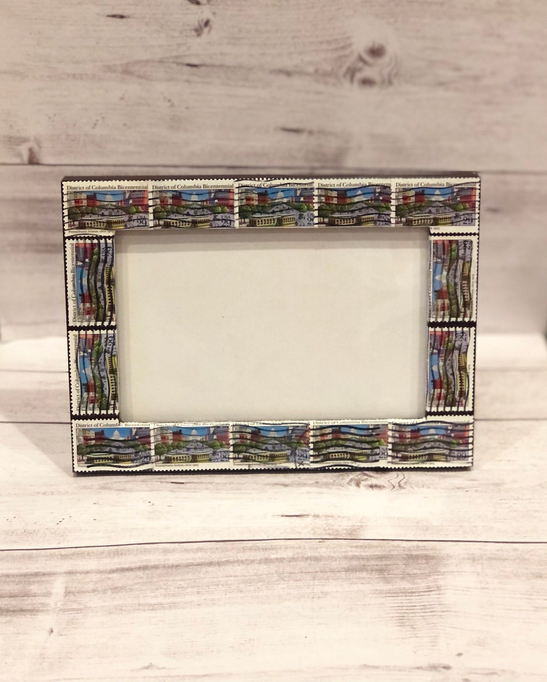 Washington D.C. Postage Stamp Frame (holds 4x6 Photo) - Etsy