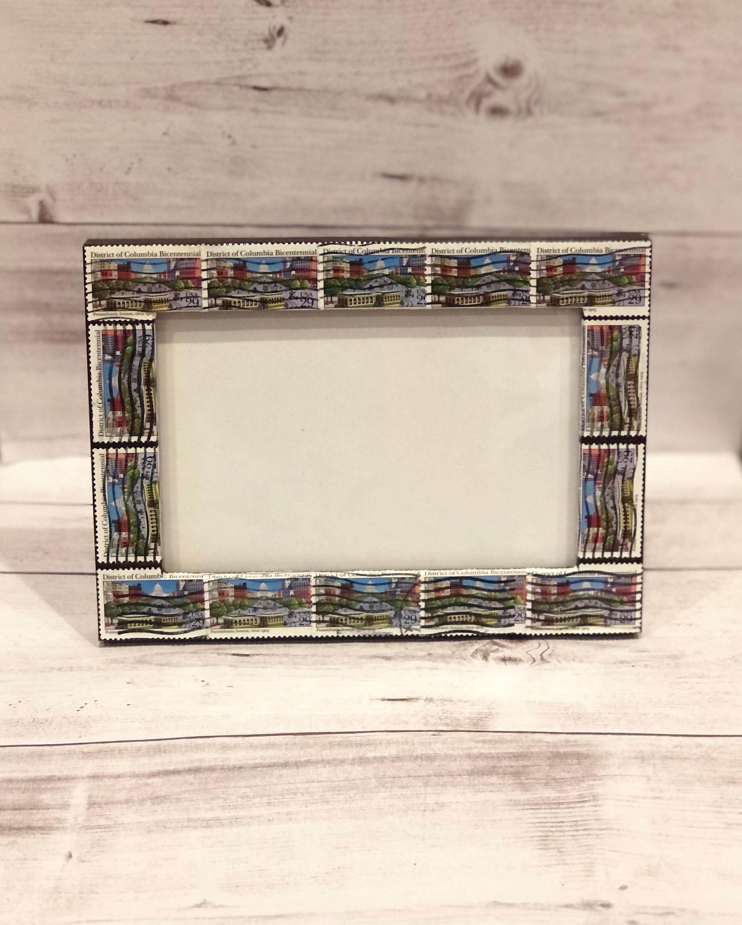 Washington D.C. Postage Stamp Frame (holds 4x6 Photo) - Etsy