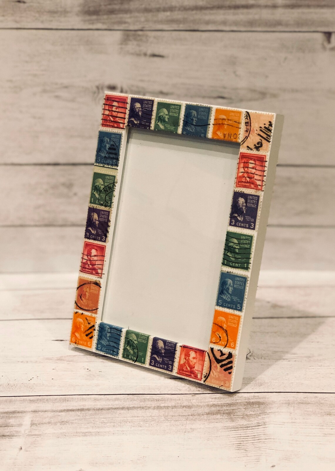 U.S. Presidents Postage Stamp Frame holds 4 X 6 Photo - Etsy