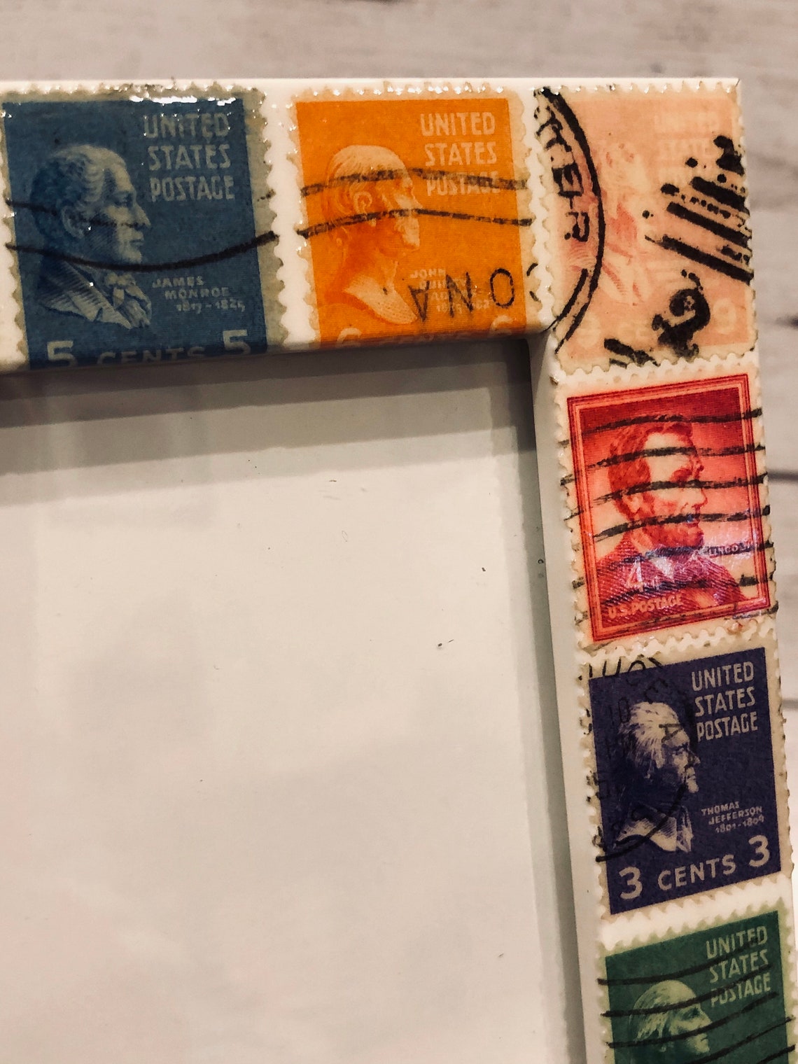 U.S. Presidents Postage Stamp Frame holds 4 X 6 Photo - Etsy