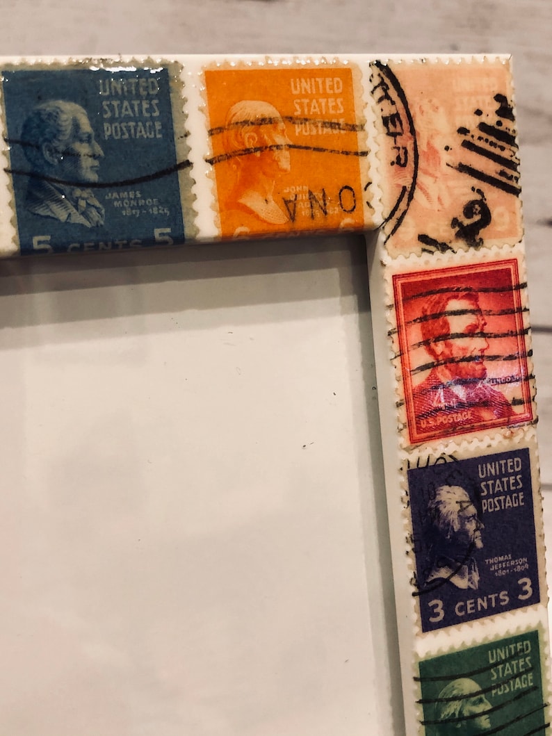 U.S. Presidents Postage Stamp Frame holds 4 X 6 Photo - Etsy