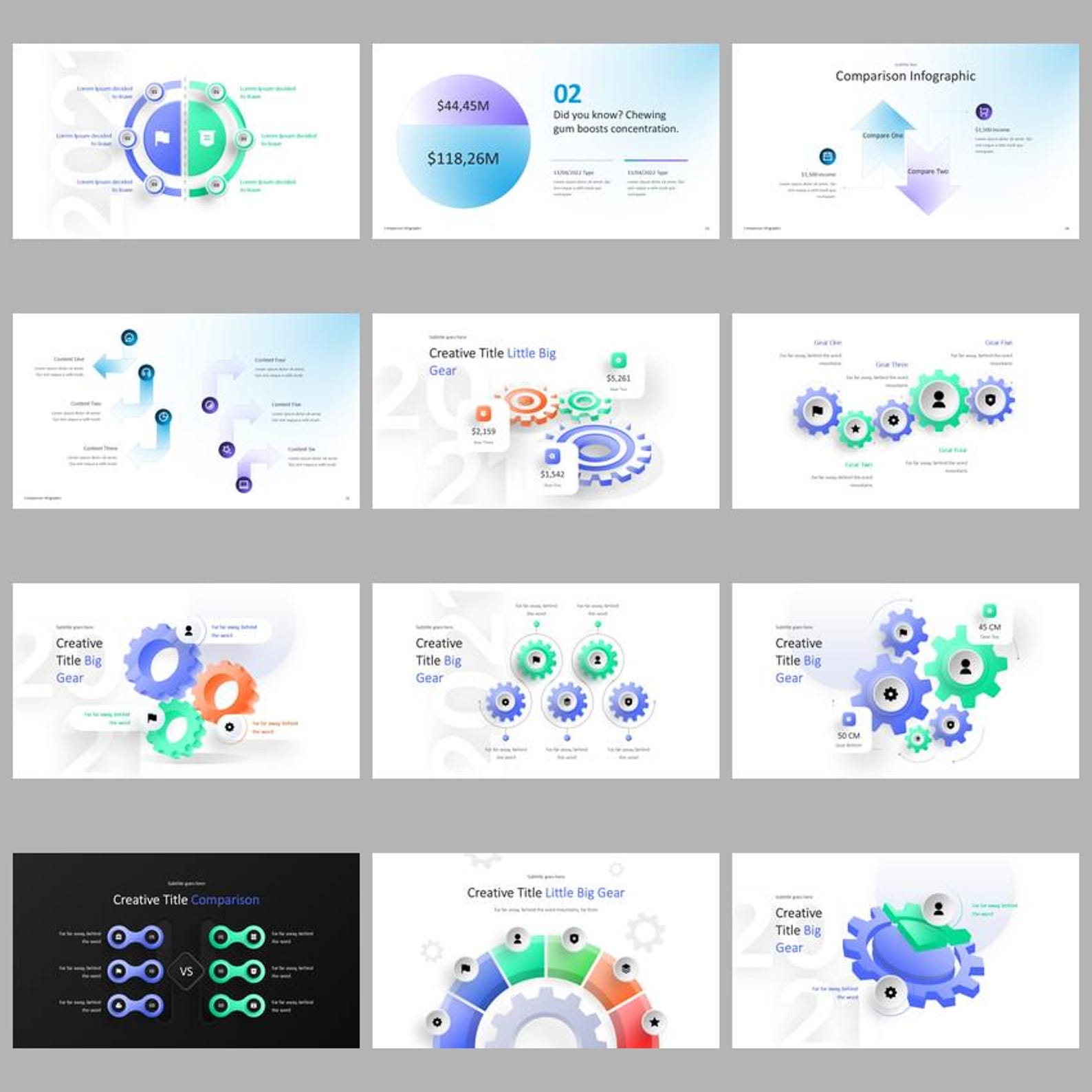 Comparison Infographic Powerpoint | Pros & Cons Slide Template ...