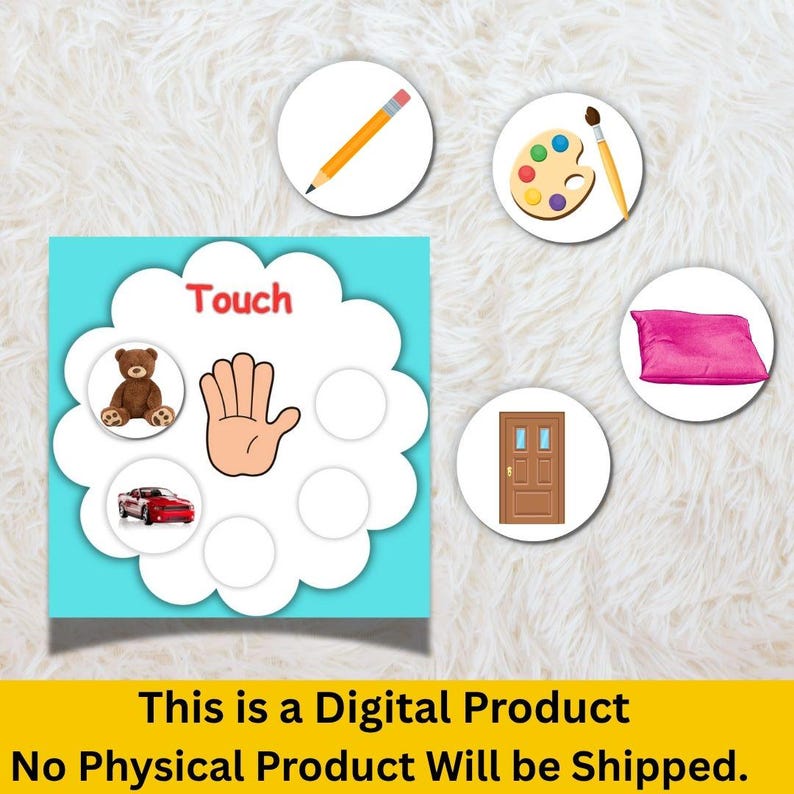 Five Senses Sorting Activity Printable, 5 Senses Sorting, Homeschool ...