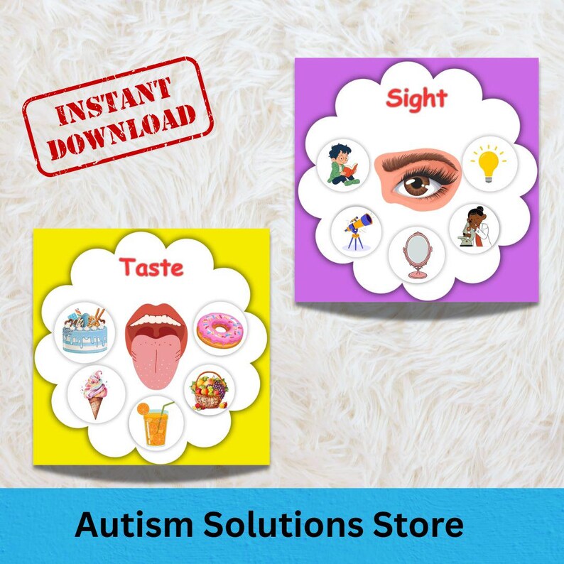 Five Senses Sorting Activity Printable, 5 Senses Sorting, Homeschool ...