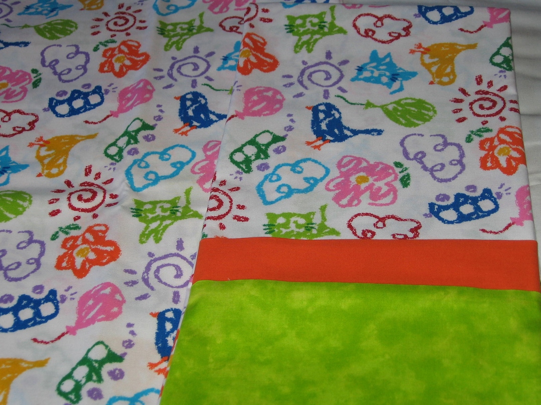 Pillowcases With Childs Drawings on Them - Etsy