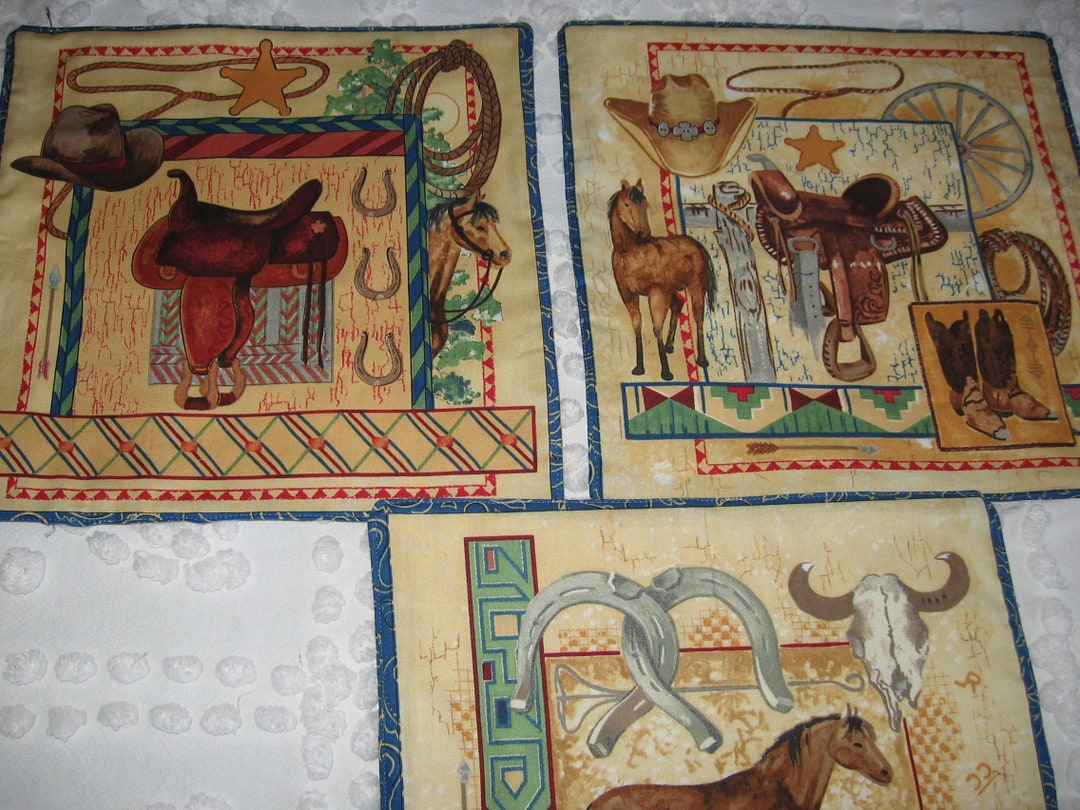 Western Themed Snack Mats - Etsy