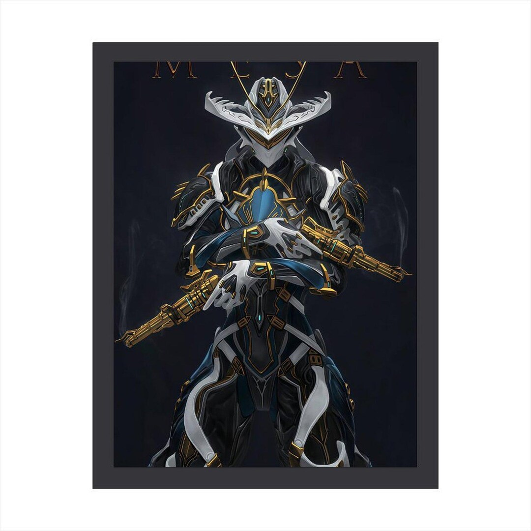 Warframe Poster Canvas Art Poster and Wall Art Picture Print Modern ...