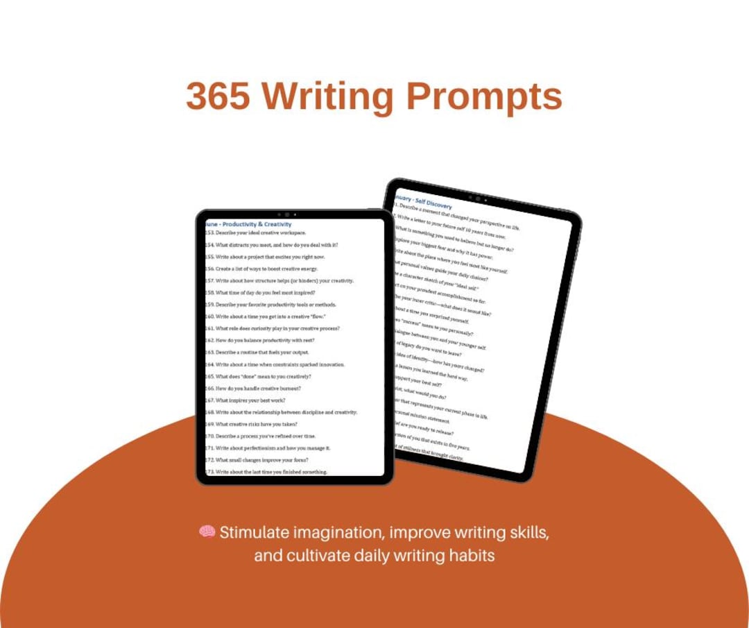 365 Chatgpt Writing Prompts (printable) | Daily Inspiration for Writers ...