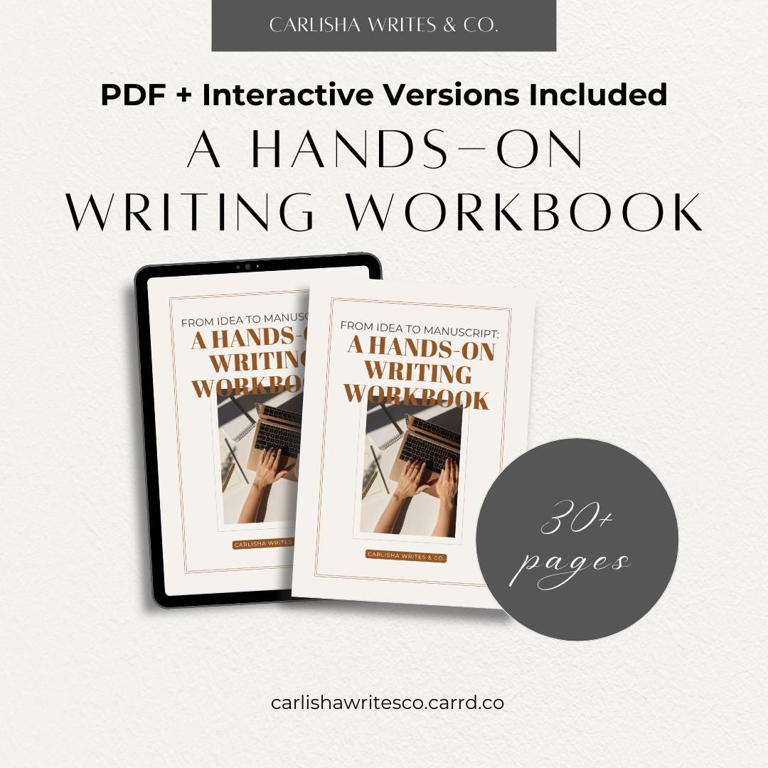 A Hands-on Writing Workbook – Interactive Canva Template | Digital ...