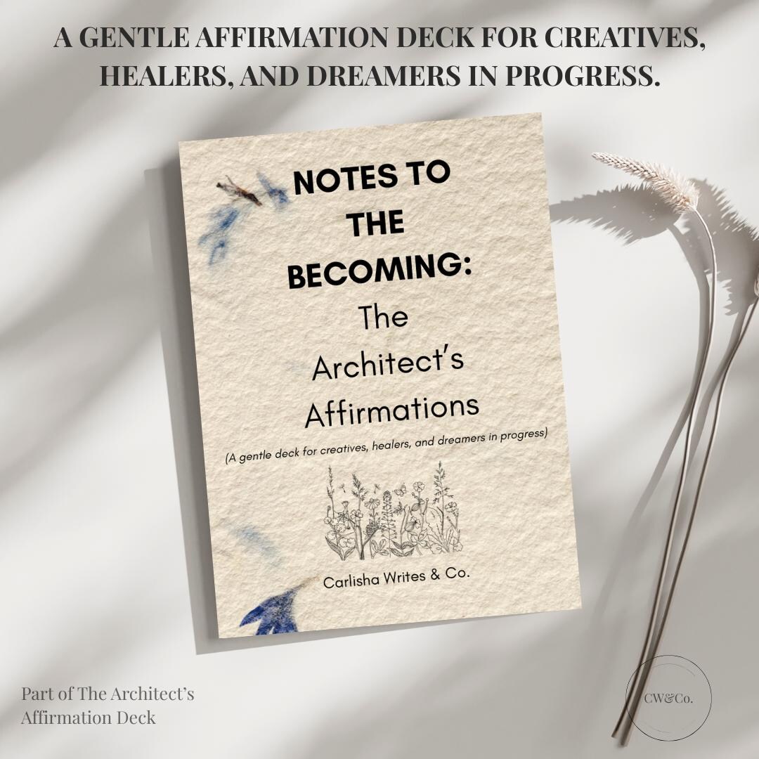 Printable Affirmation Deck for Creatives & Writers | Self-growth ...