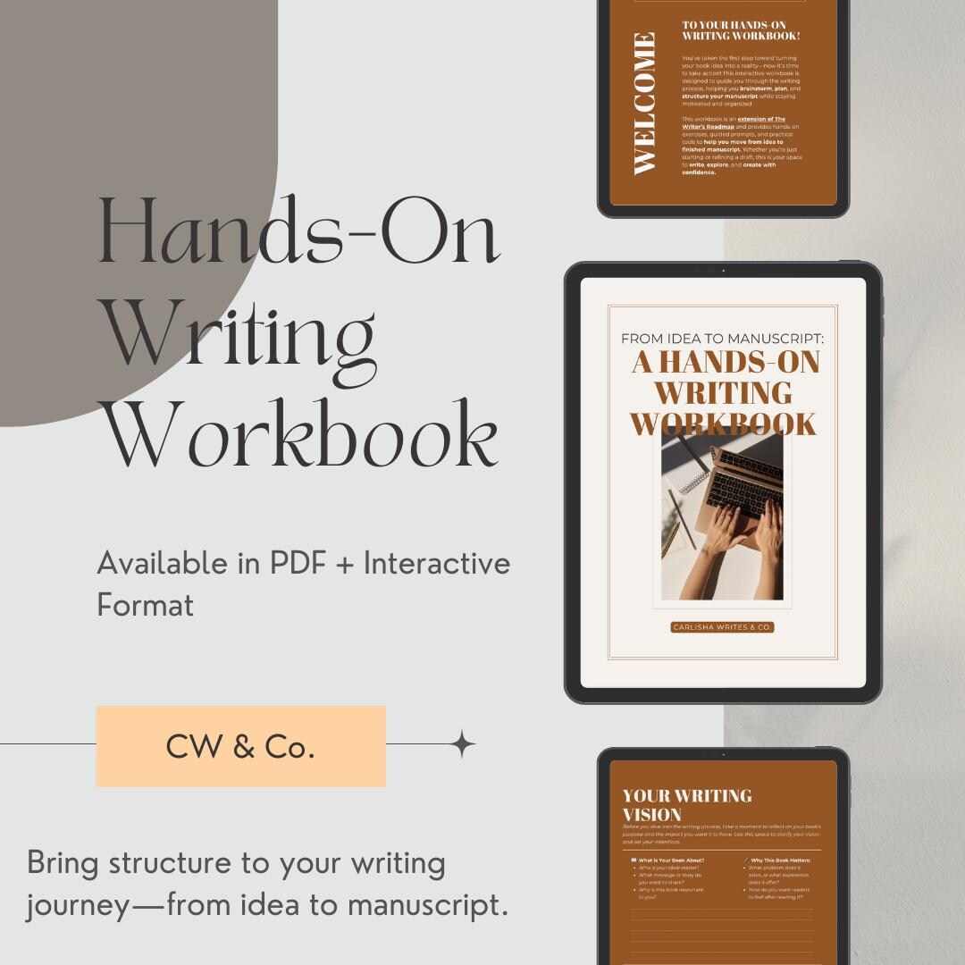 A Hands-on Writing Workbook – Printable PDF | Guided Writing Planner ...