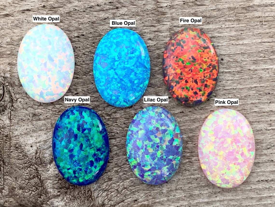 Simulated Large Oval Lilac Purple Opal Sterling Silver Ring - Etsy