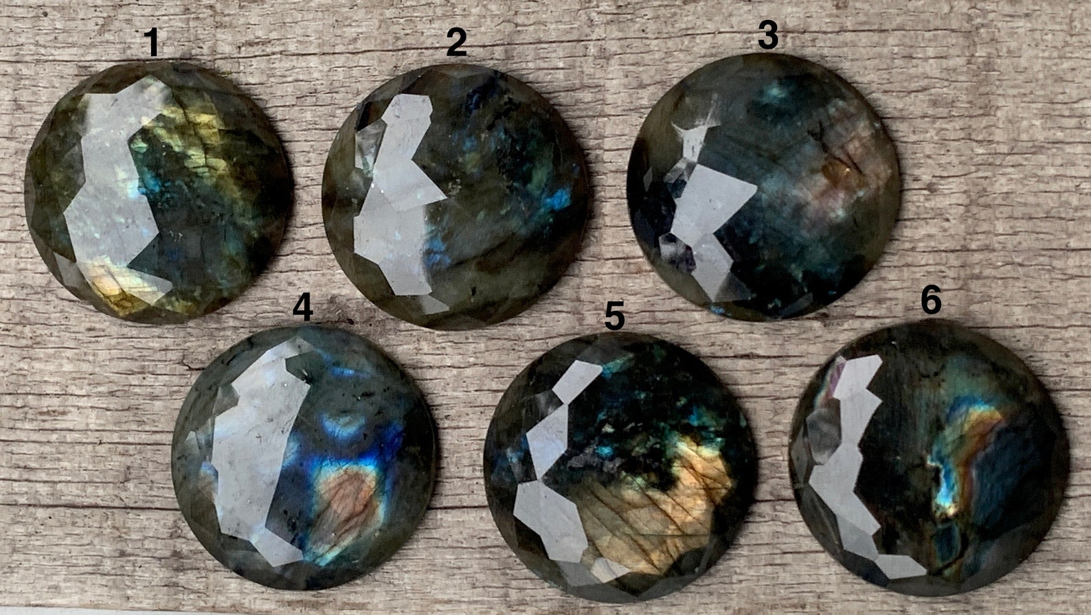 Large Round Labradorite Statement Ring of Protection and - Etsy