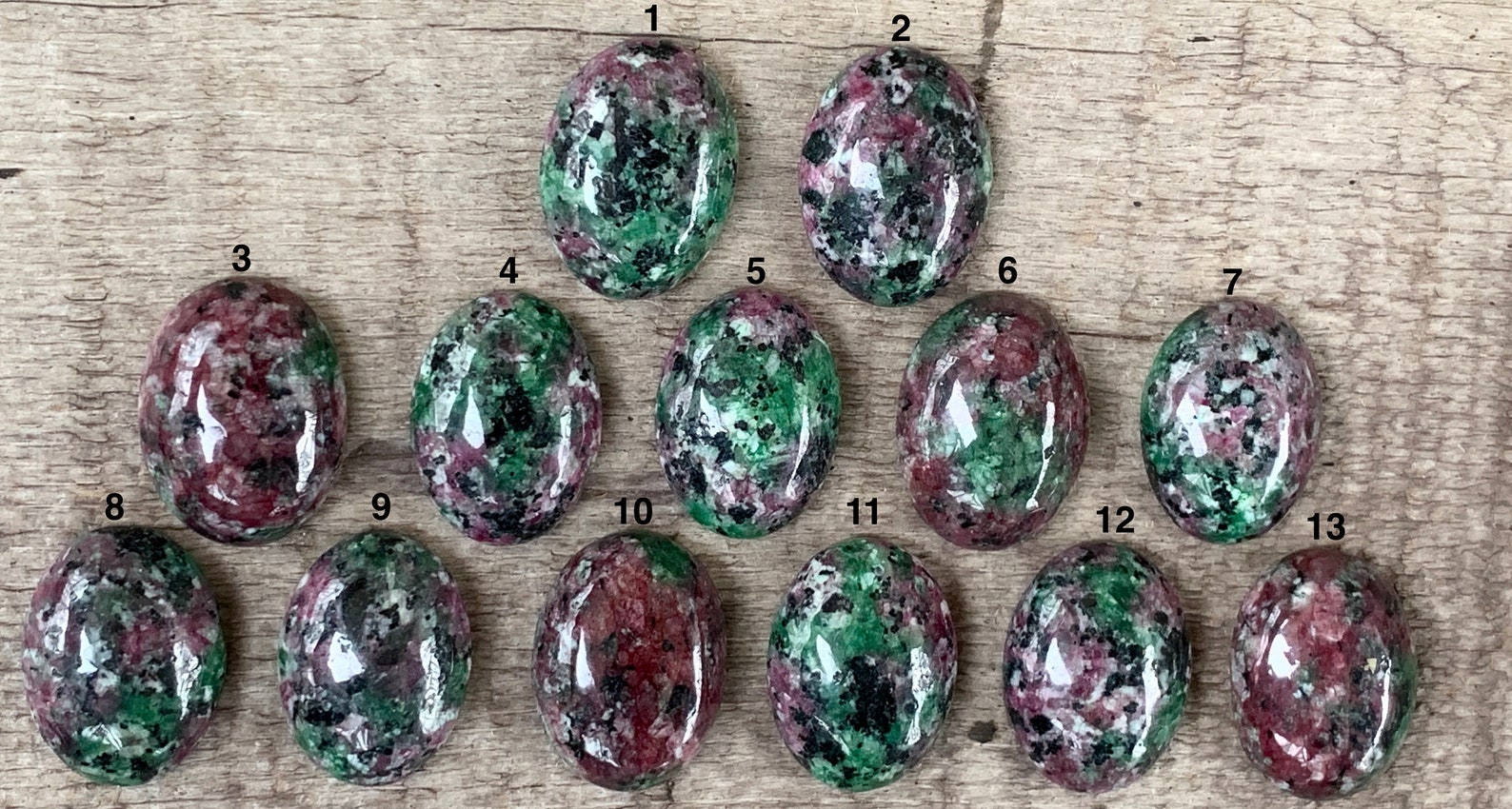 Elegant Oval Ruby Zoisite Minimalist Ring in Sterling Silver | Etsy