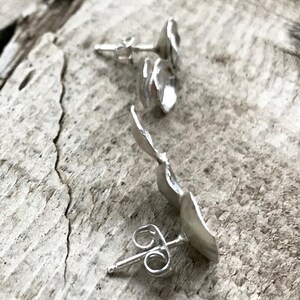 Haptic Collection Sterling Silver Organic Free Form Circle Geometric ...