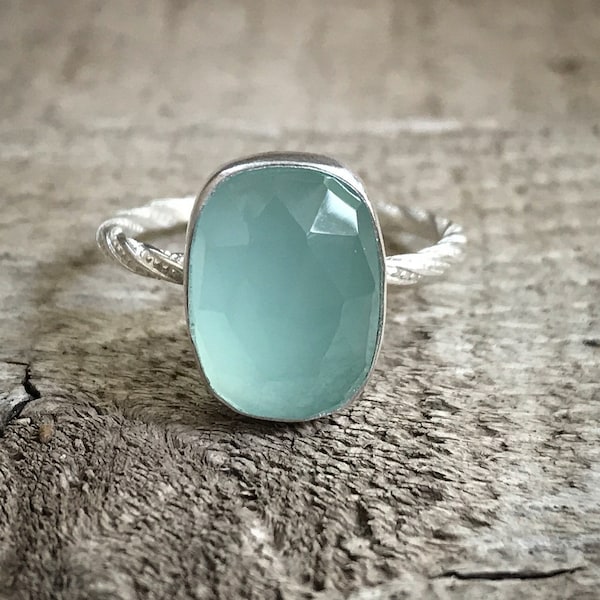 Aqua Ring - Etsy