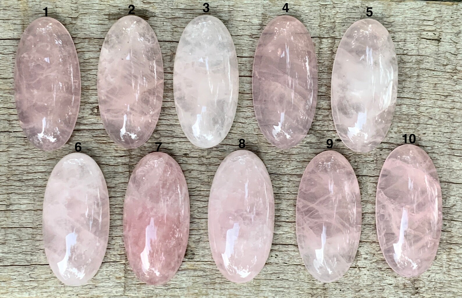 Elongated Oval Gemstone Ring Oval Rose Quartz Silver Ring | Etsy