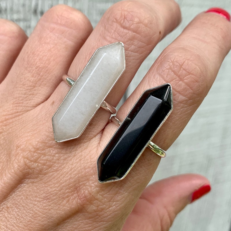 Amethyst Terminated Ring - Etsy