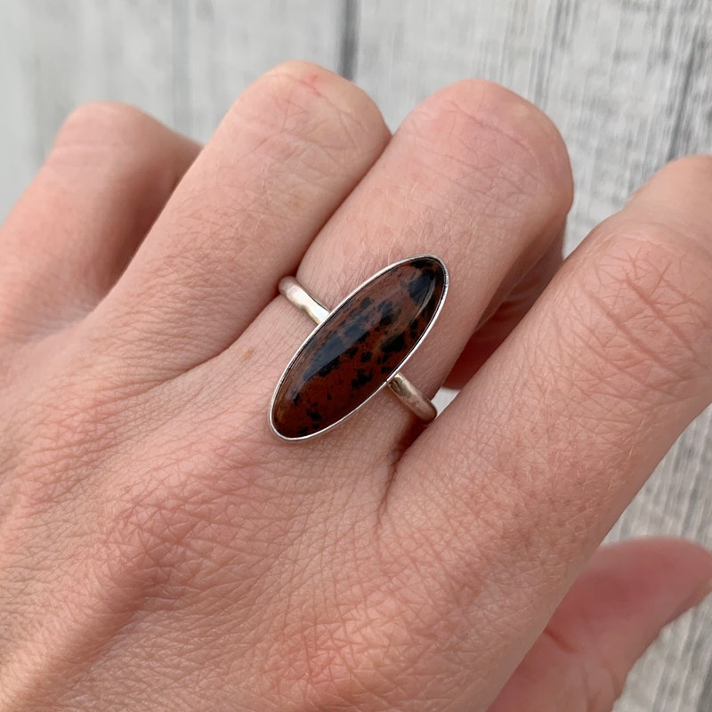 Brown Ring - Etsy
