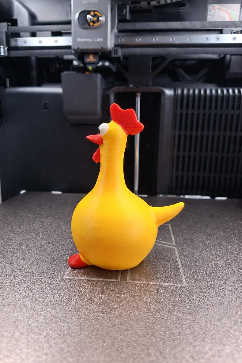 Goofy Chicken Buddy 3d 3mf Print File (with Commercial License) - Etsy