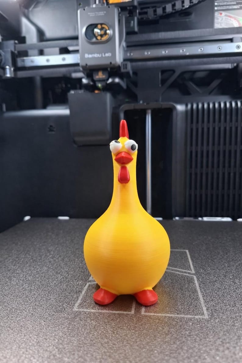 Goofy Chicken Buddy 3d 3mf Print File (with Commercial License) - Etsy