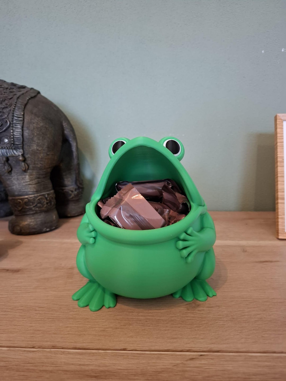 Chompy the Frog – Frog Storage Bowl & Candy Holder. 3d 3MF Print File ...