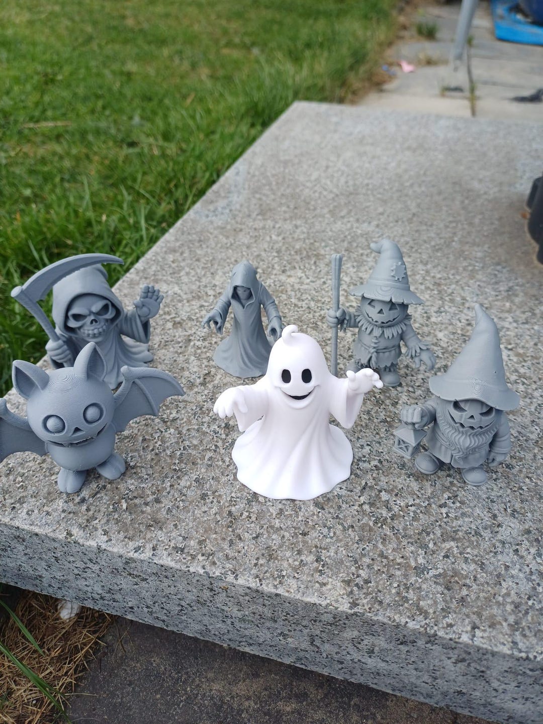 Spooky Six – Halloween Figurine Set (with Commercial License) - Etsy