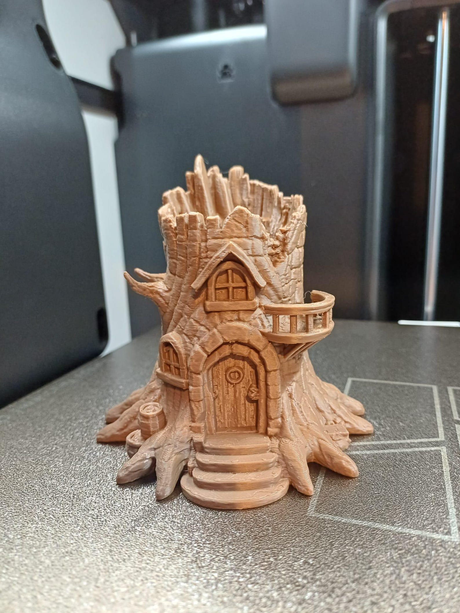 Fantasy Tree Stump House. 3D Print File (with Commercial License) - Etsy