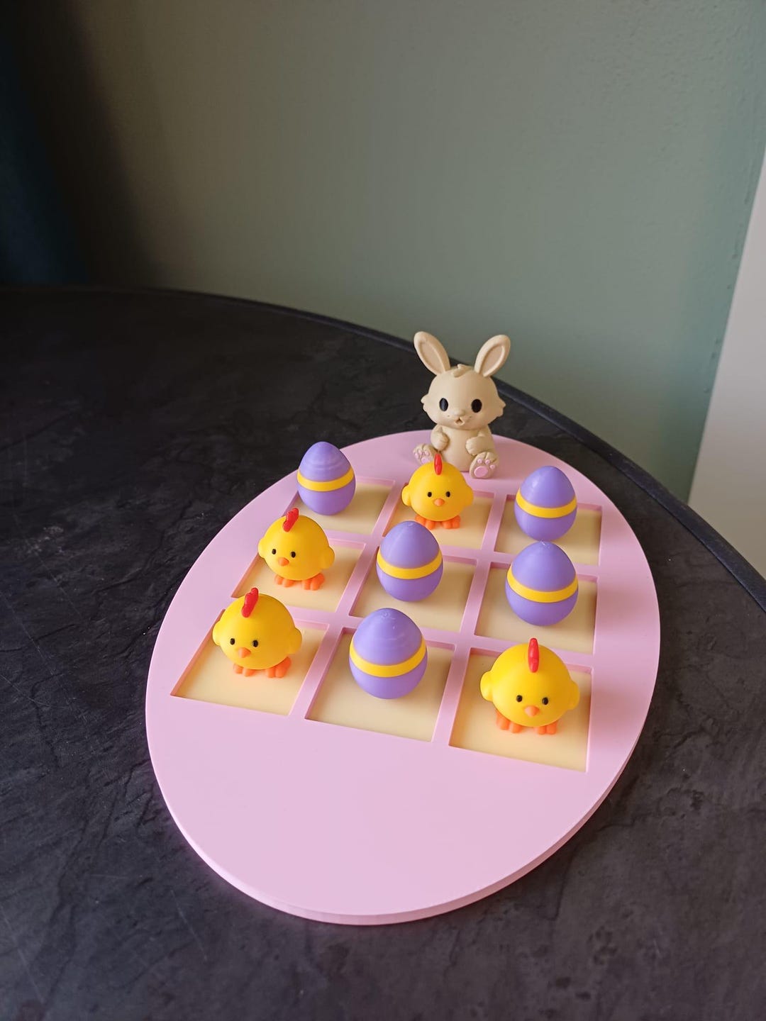 Easter Tic Tac Toe – Bunny, Chicks & Eggs Edition. 3d Print File (with ...