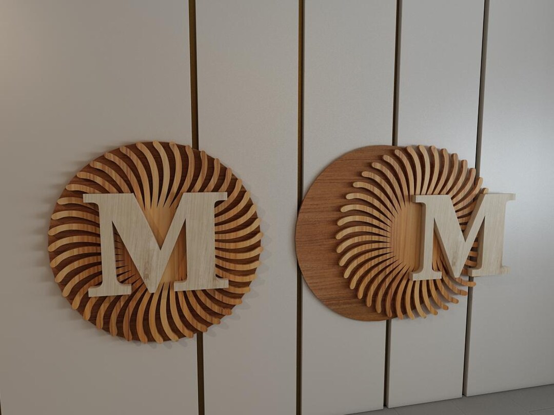 A-Z Alphabet SVG Files for Laser Cutting - Wall Art for Home Décor ...