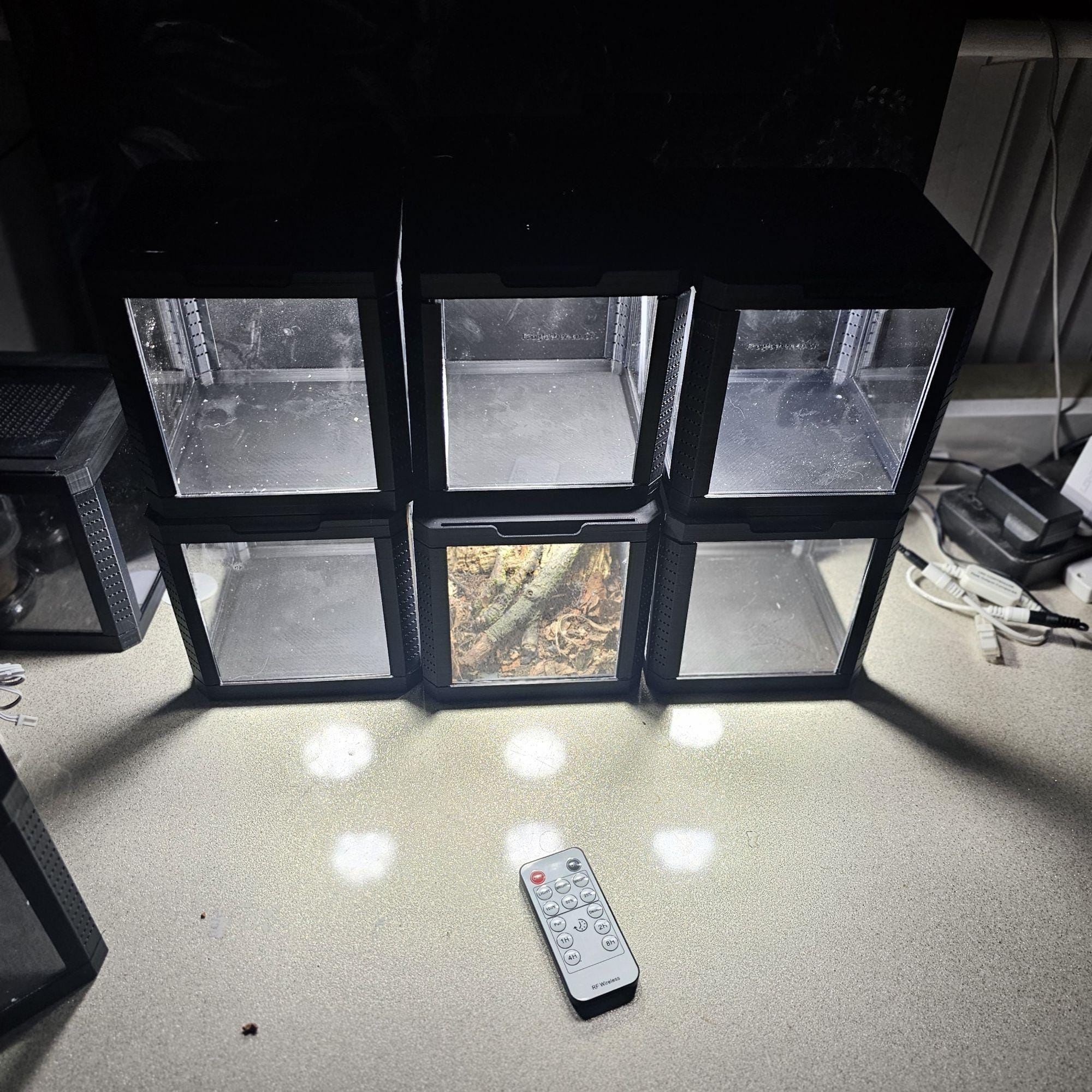 3d-printed Isopod Display Vivarium – Flat-pack With Ventilation and ...