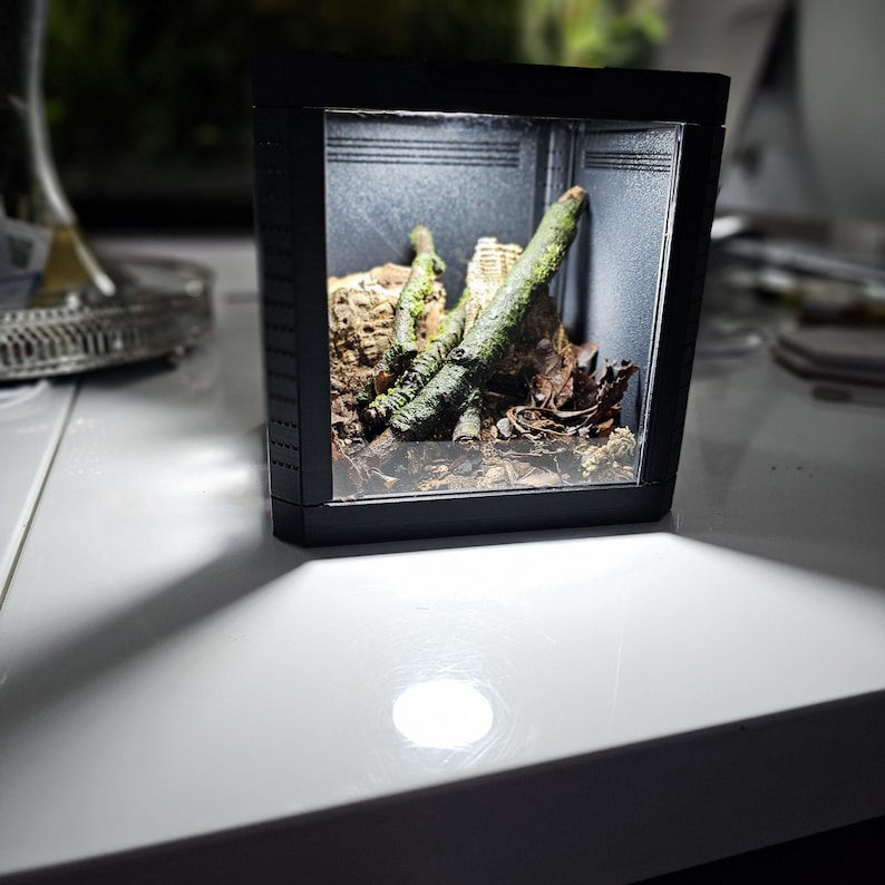 3d-printed Isopod Display Vivarium – Flat-pack With Ventilation and ...