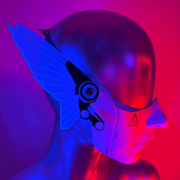 Cyberpunk Tech Masks - Etsy
