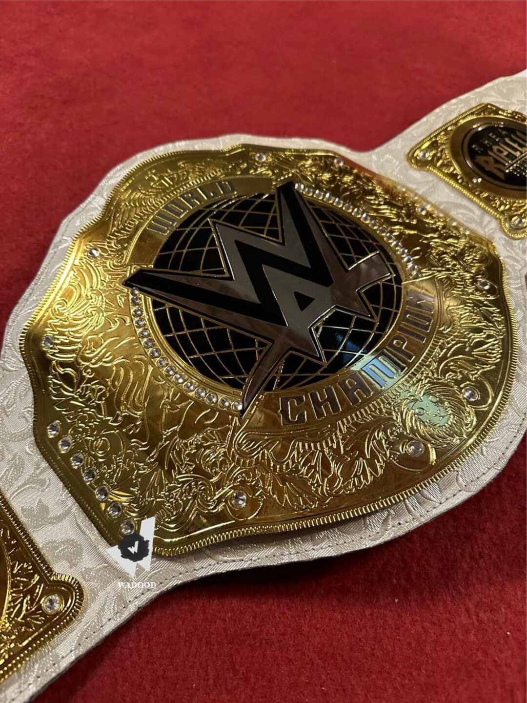 New Women Rhea Ripley World Heavyweight Championship Replica Title Belt ...