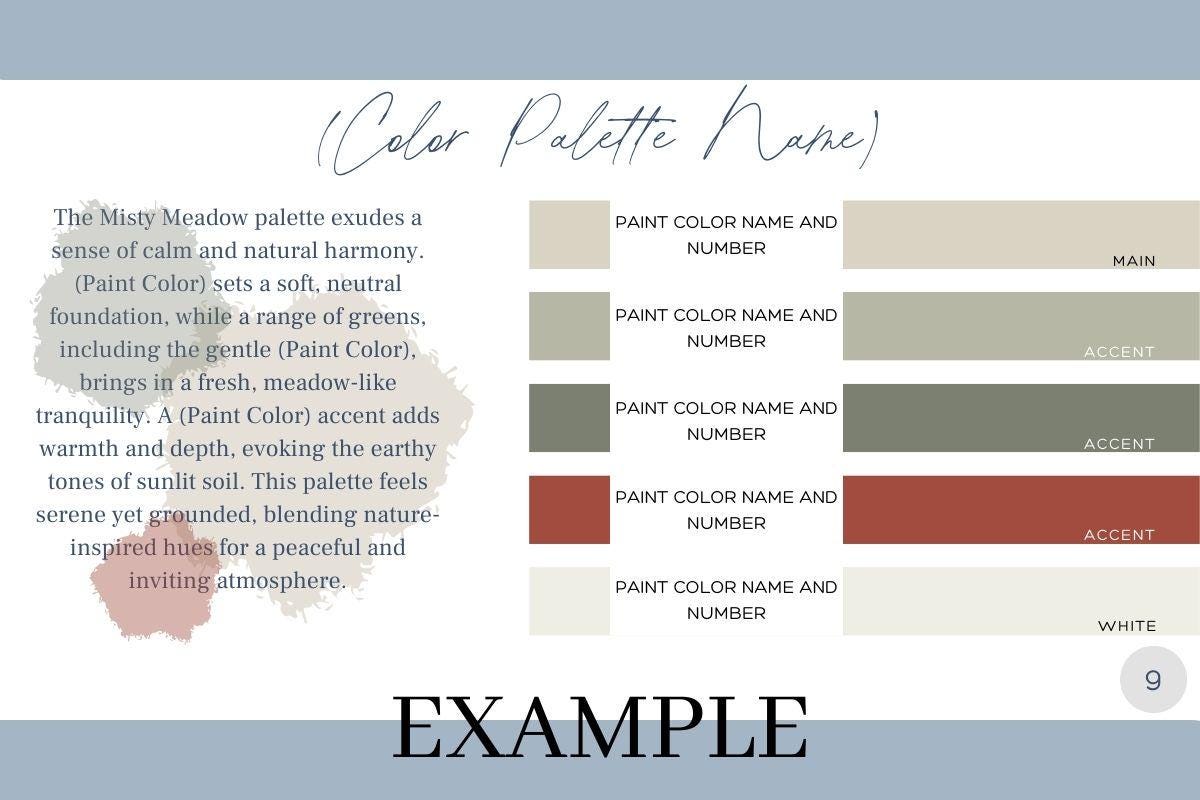 Honey Oak Paint Palettes Collection (15 Palettes!) for Homes With Honey ...