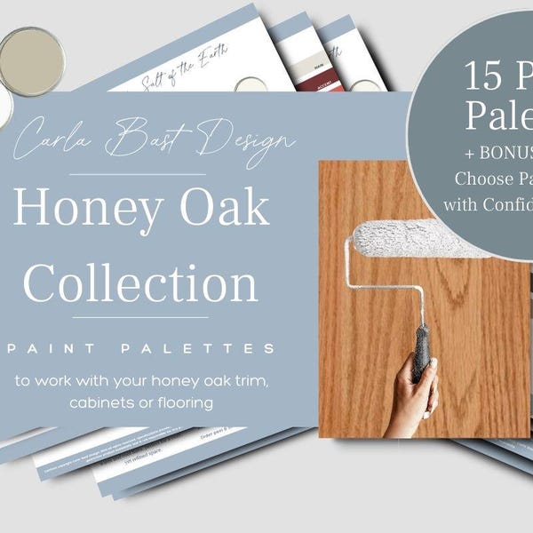 Honey Oak Paint Palette - Etsy