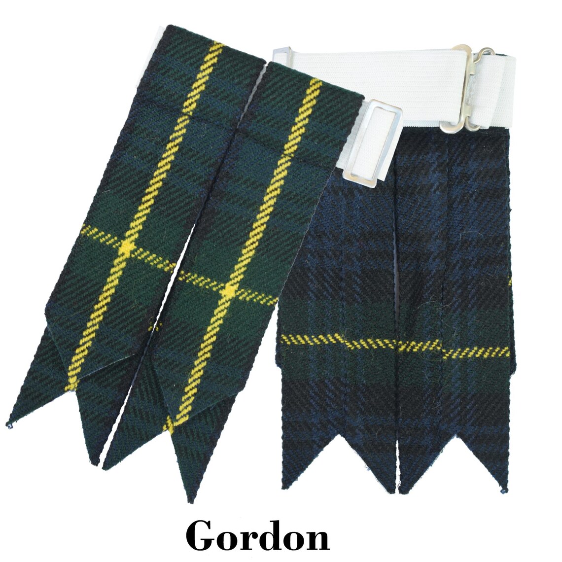 Scottish Tartan Kilt Flashes Hose Socks Tartan Flashes Available in 50+ Tartans - Etsy