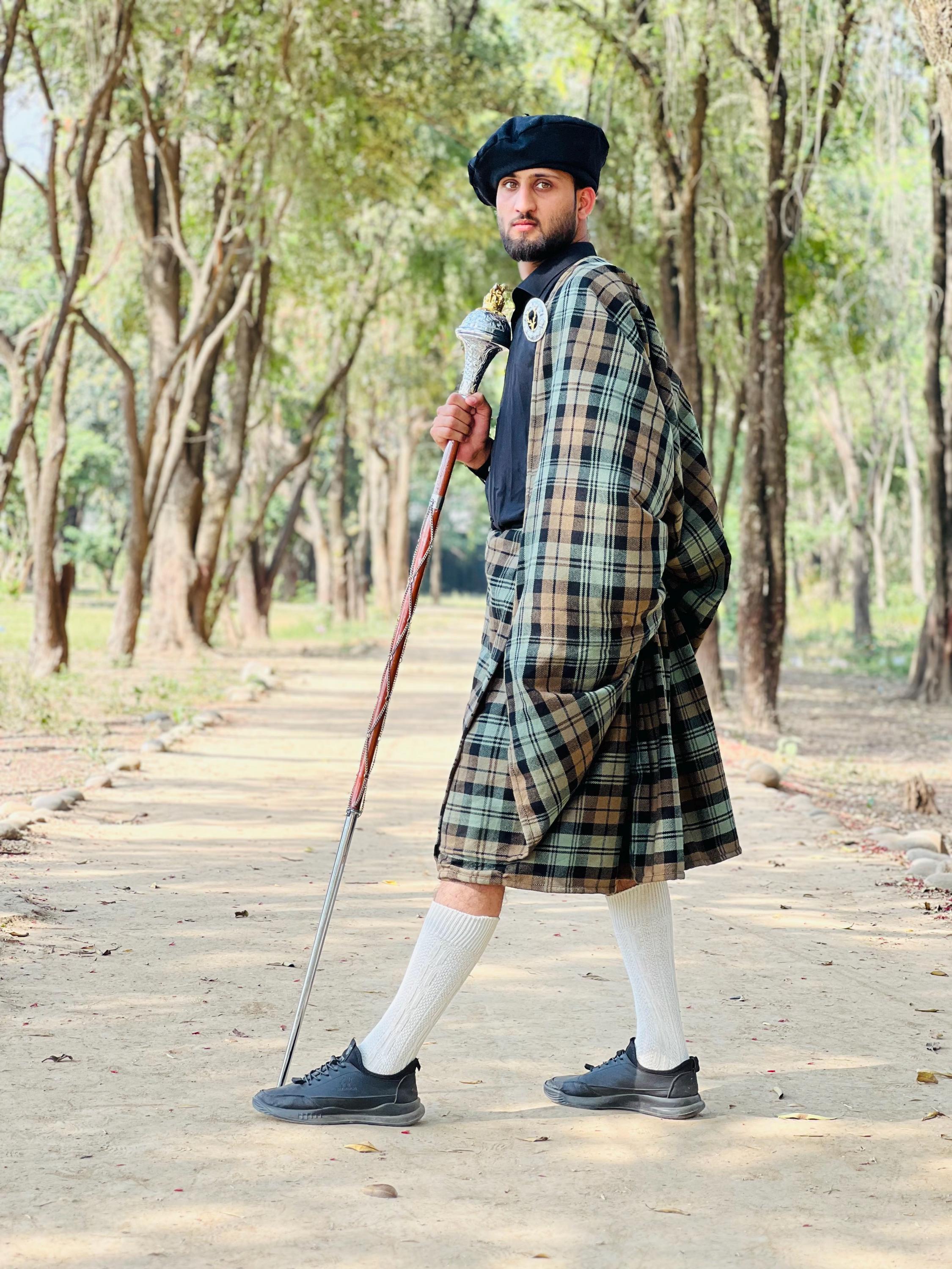 Scottish Great Kilt Traditional Tartan Handmade 16th Century Great Kilt ...