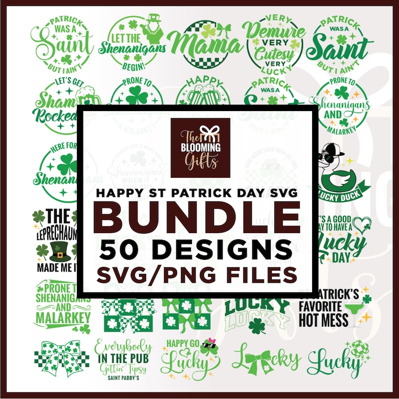 St Patrick's Day SVG Bundle, Funny Irish Designs (digital Download) - Etsy