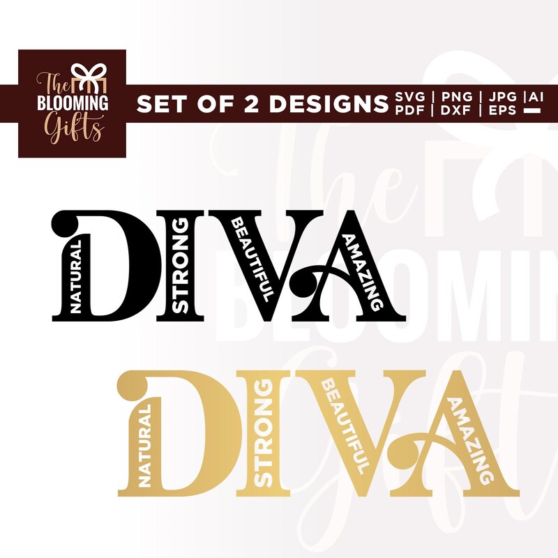 Diva Svg - Etsy