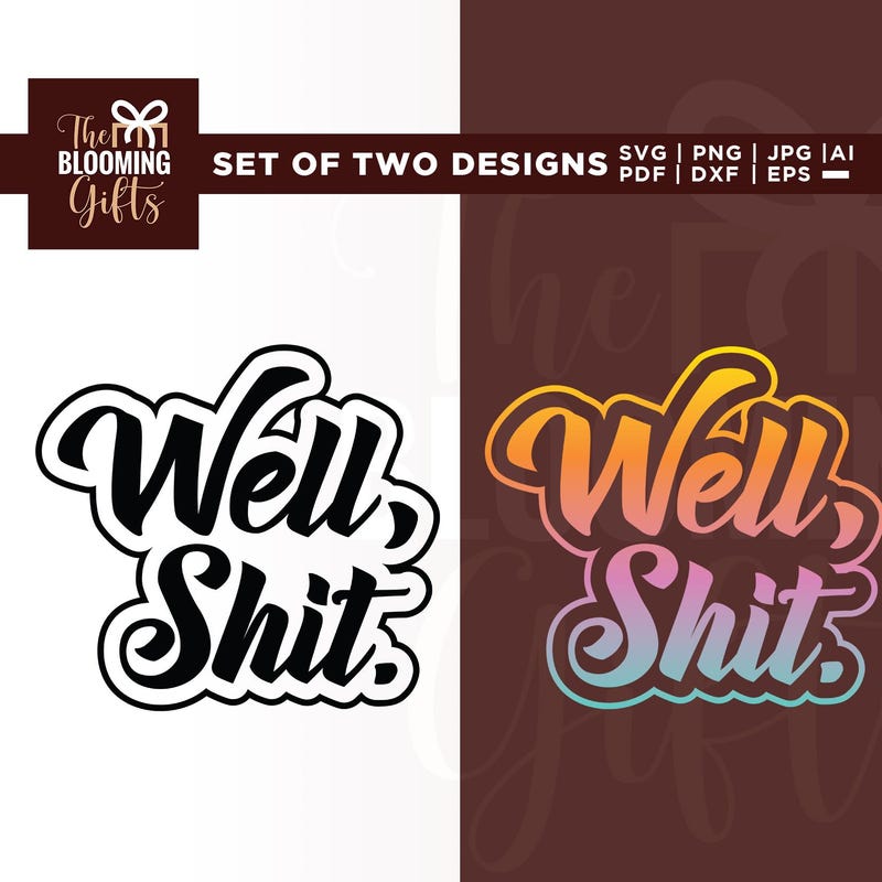 Well Shit - Etsy
